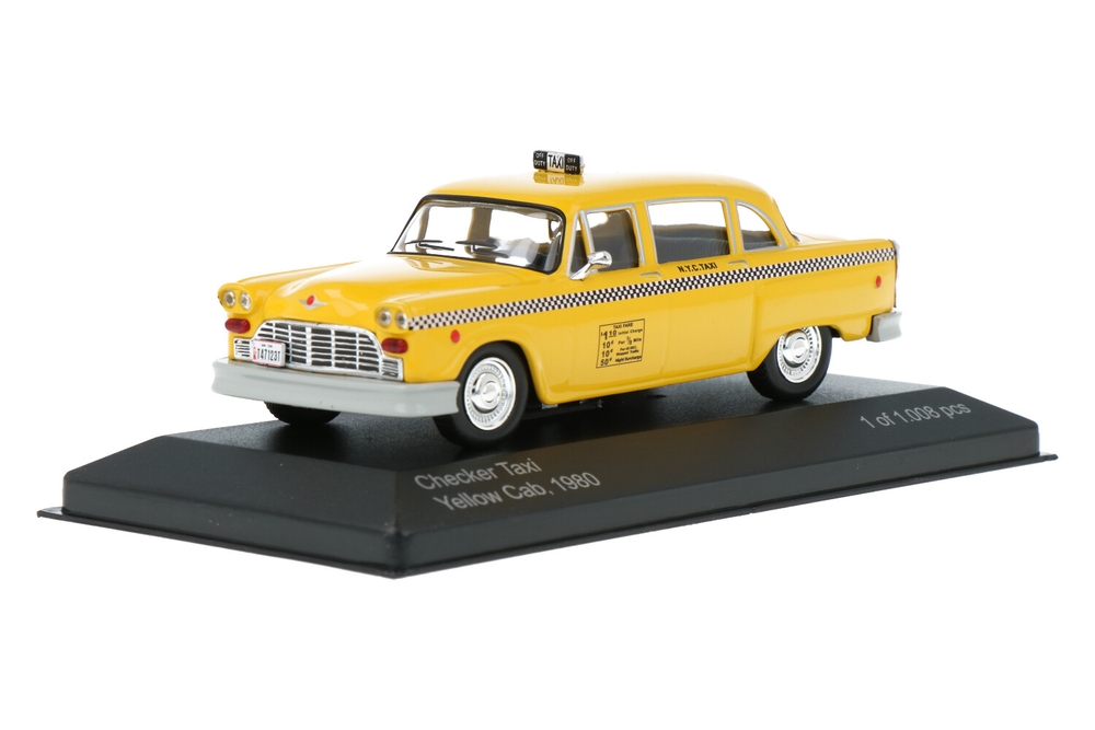 Checker Taxi Yellow Cab | House of Modelcars