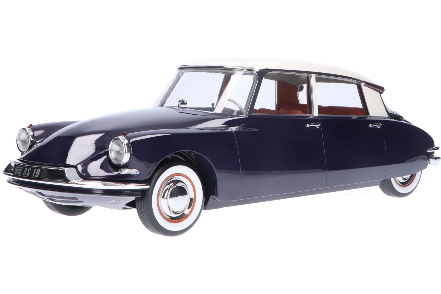 Citroën DS 19 Purple / Champagne | House of Modelcars