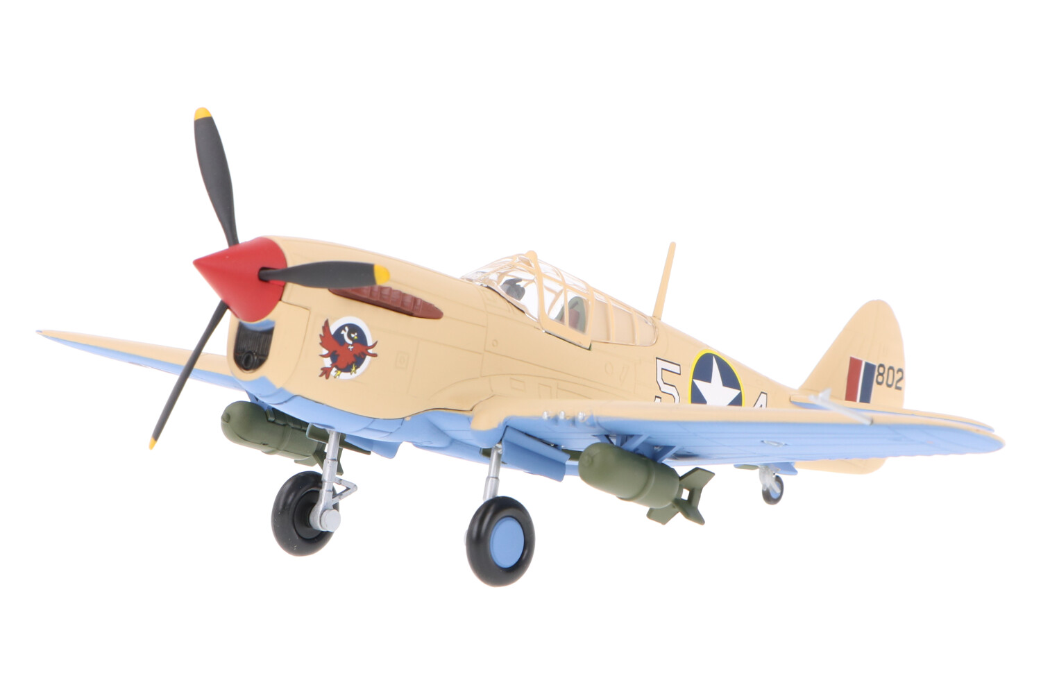 Curtiss P40 Warhawk USAAF '37 FG-65 FS-9 AF | House of Modelcars