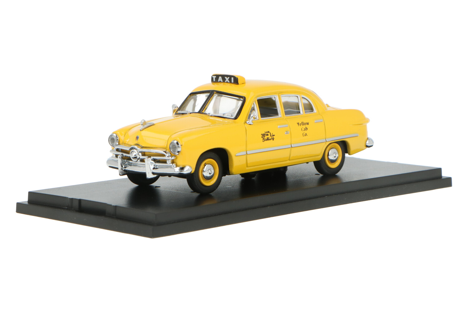 Ford Custom Sedan 4-Door Taxi Yellow Cab | House of Modelcars