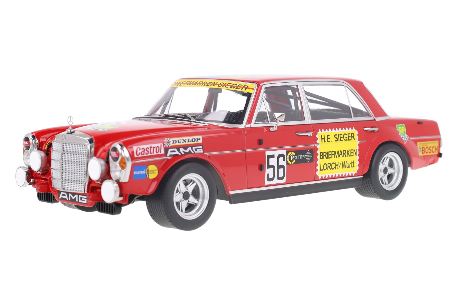 Mercedes-Benz 300 SEL 6.8 AMG "Red Pig" | House of Modelcars