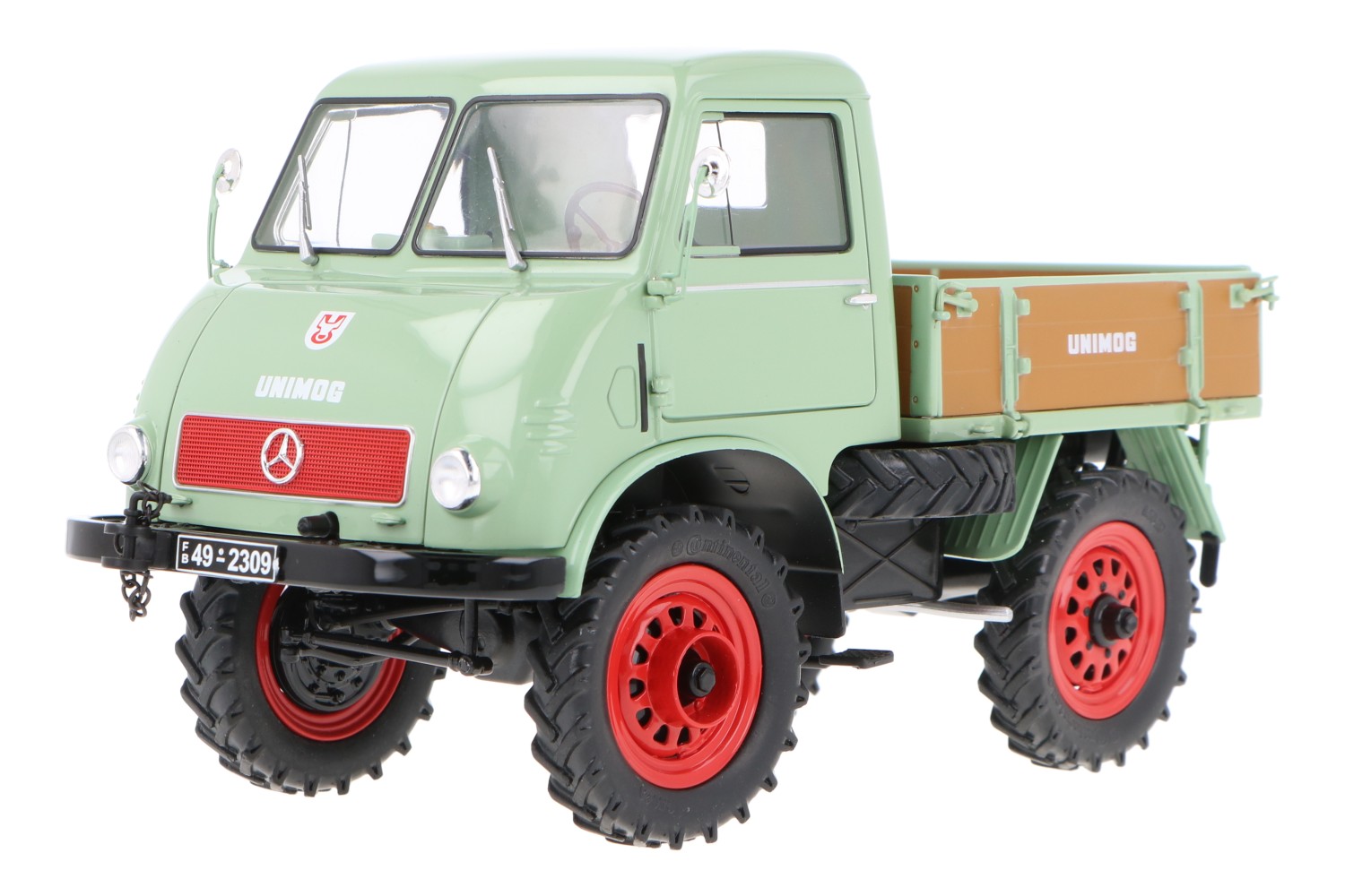 Mercedes-Benz Unimog 401 met Westfalia-Cabine | House of Modelcars
