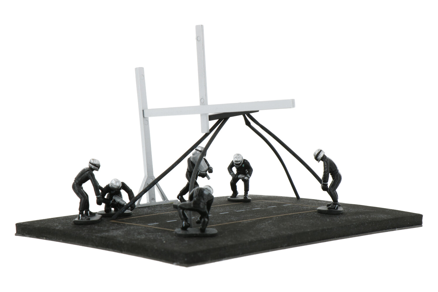 Mercedes-AMG F1 Pitstop Mechanic Set / with figures | House of Modelcars