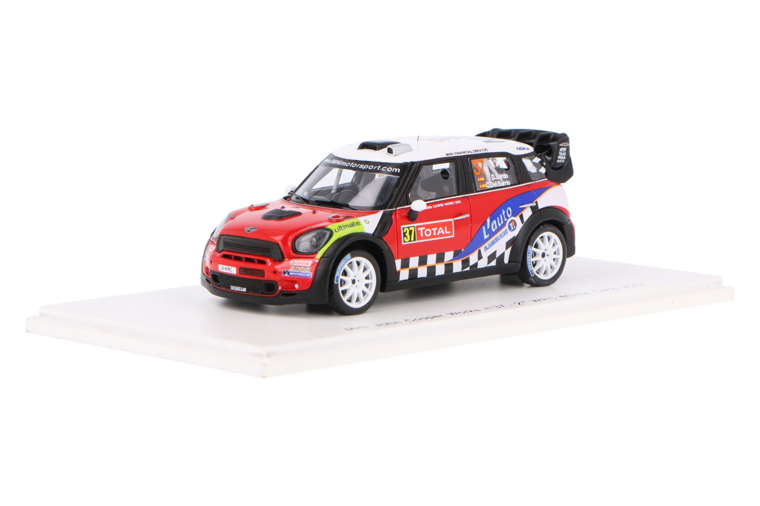 Mini Cooper Countryman John Cooper Works WRC | House of Modelcars