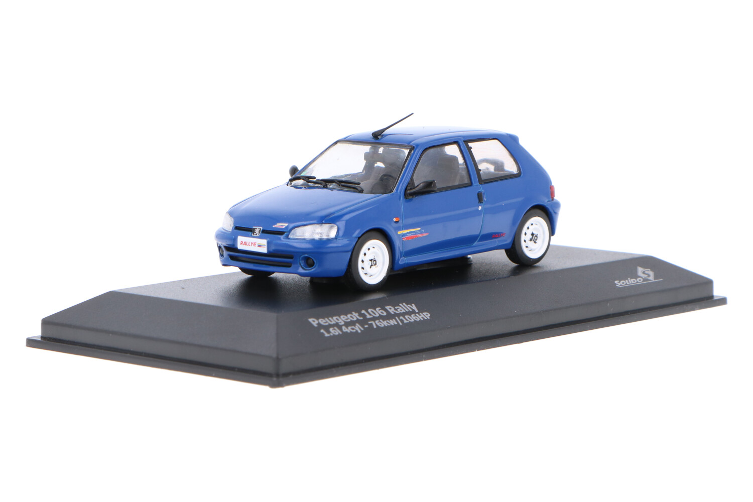 Peugeot 106 Rally 1.6L 4cyl - 76kw/106HP | House of Modelcars