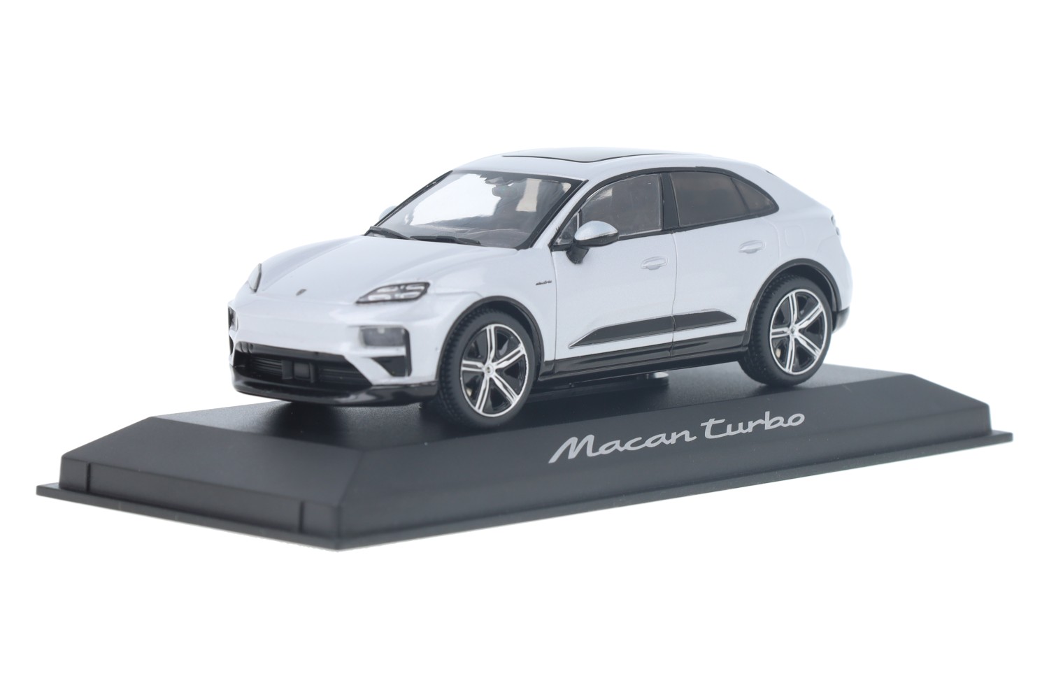 Porsche Macan Turbo H2 Ice Grey | House of Modelcars