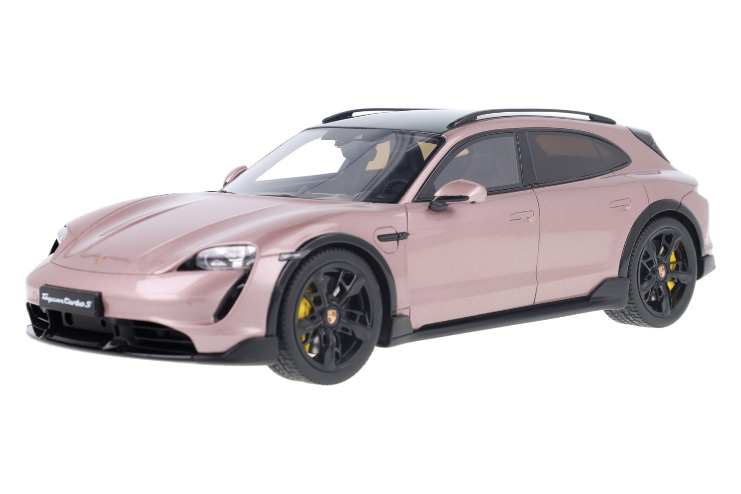 Porsche Taycan Turbo S Cross Turismo Pink Metallic | House of Modelcars